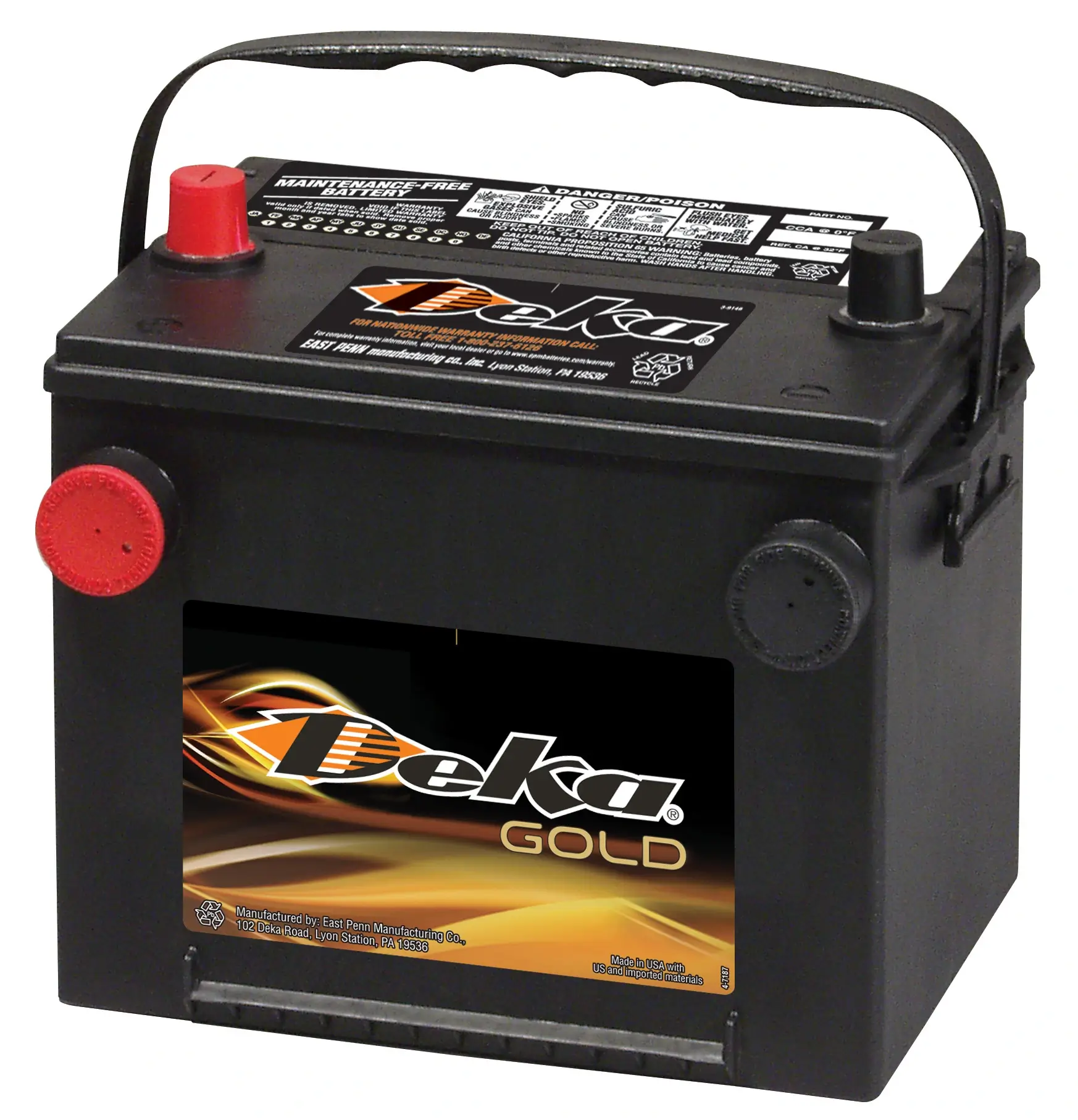 DEKA BATTERY 675DTMF 12V FLOODED